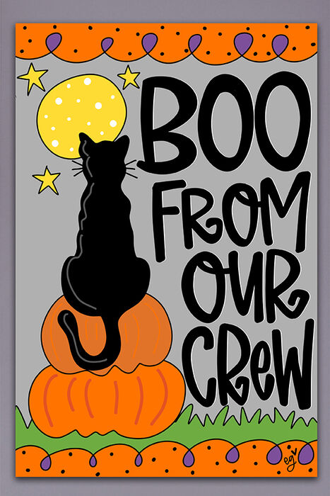Boo from our Crew