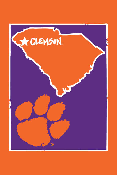 CLEMSON STATE FLAG - Magnolia Lane Collection