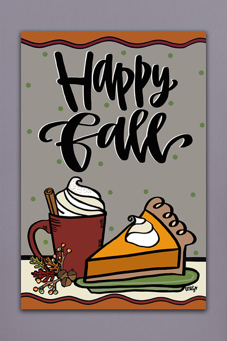 HAPPY Fall / Pie FLAG