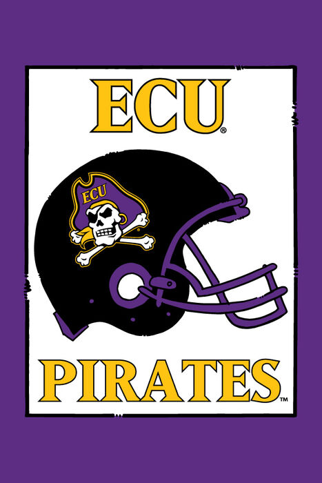 ECU HEMLMET FLAG