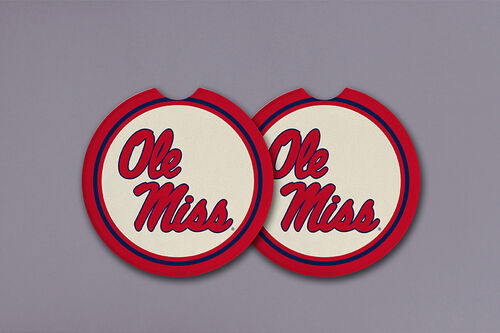 OLE MISS Car Coasters
