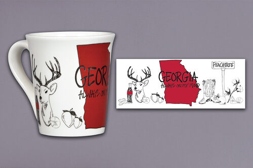 GA STATE MUG