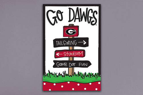 UGA Sign Flag
